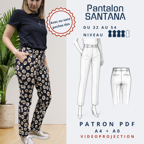 Lamericana pattern, patron de couture