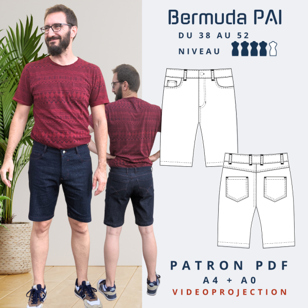 Lamericana pattern, patron de couture