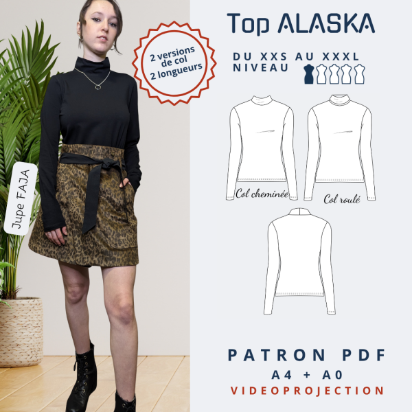 Lamericana pattern, patron de couture