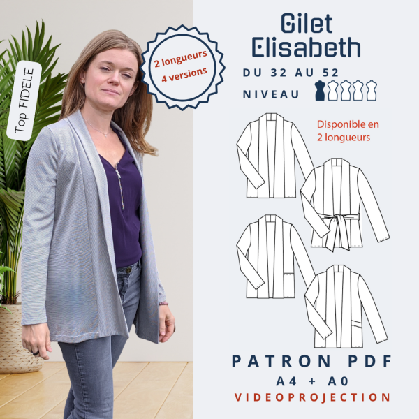 Lamericana pattern, patron de couture