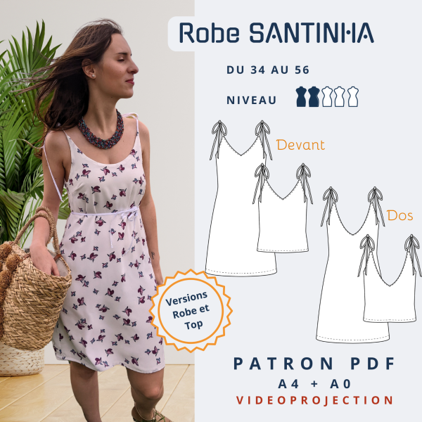 Lamericana pattern, patron de couture